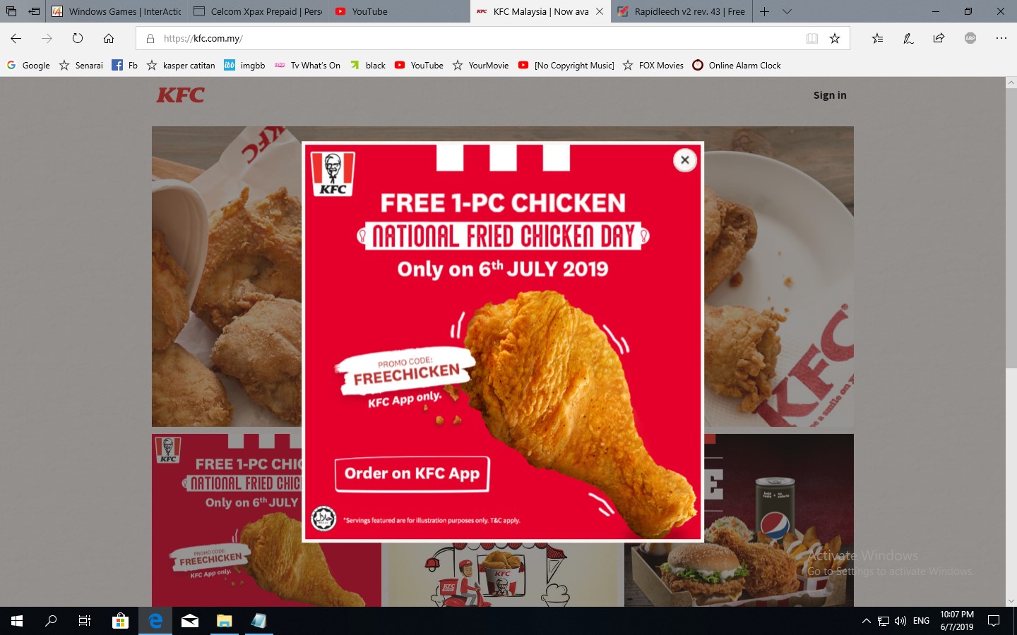 Jangan Buang Resit KFC, Diskaun Ayam Menanti | Page 15 | CariGold Forum
